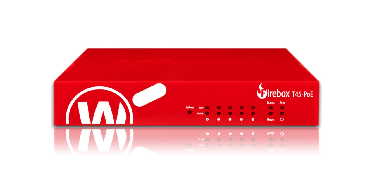 WatchGuard Firebox T45-W-PoE mit 3 Jahren Standard Support