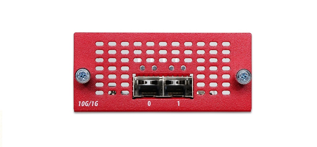 WatchGuard Firebox M 3rd Gen 2 x 10Gb SFP+ Fiber Module