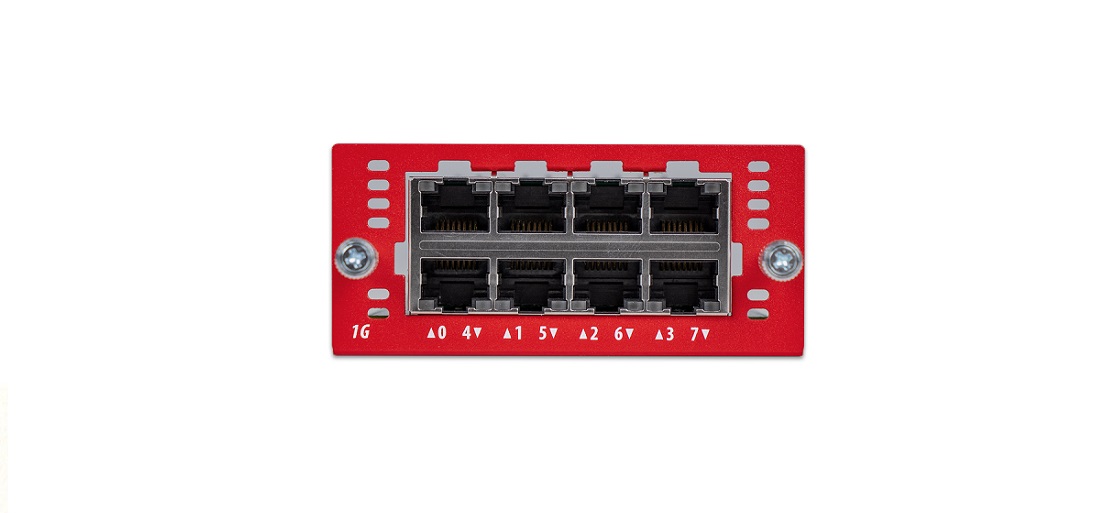 WatchGuard Firebox M 3rd Gen 8 x 1 Gb Copper Module