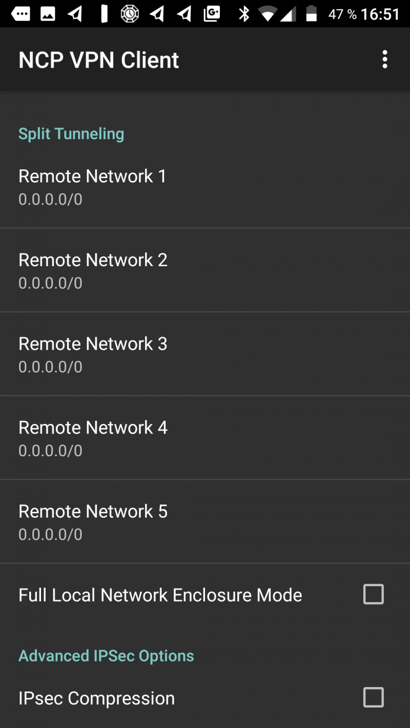 IPSec VPN WatchGuard Android NCP VPN Client - BOC IT-Security GmbH