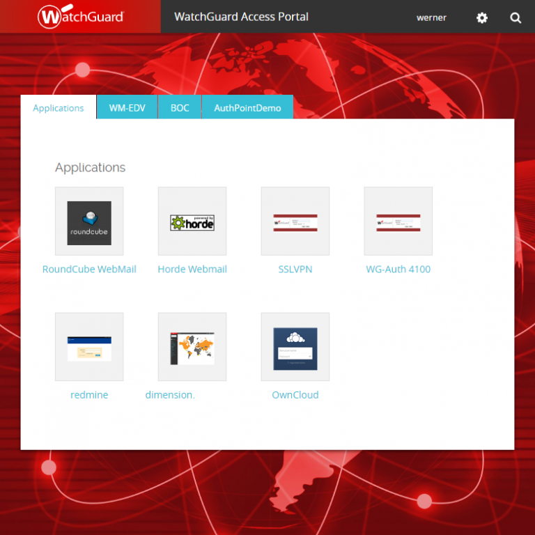 Clientless VPN mit dem WatchGuard Access Portal ("reverse-proxy", ab ...