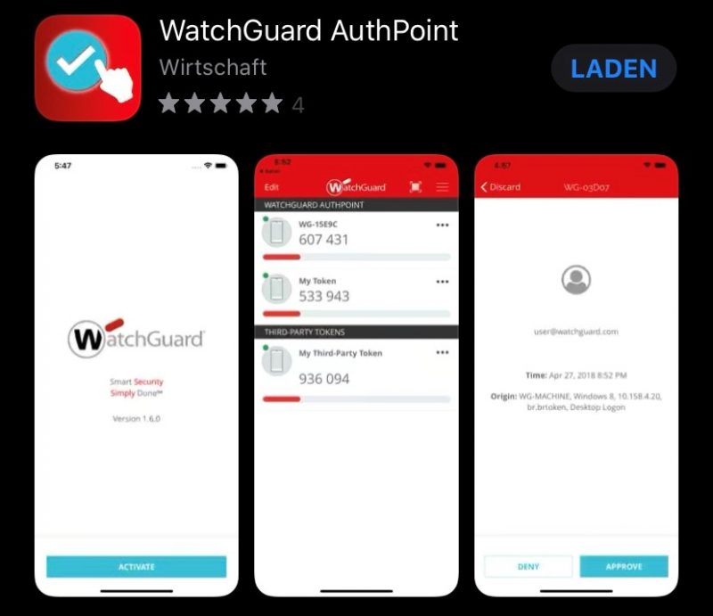 Neue AuthPoint-App für Android und iOS - BOC IT-Security GmbH