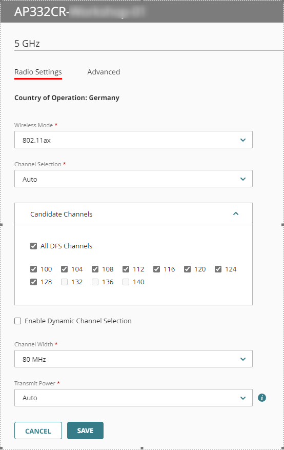 AP332CR / AP430CR – fehlende Kanäle - BOC IT-Security GmbH