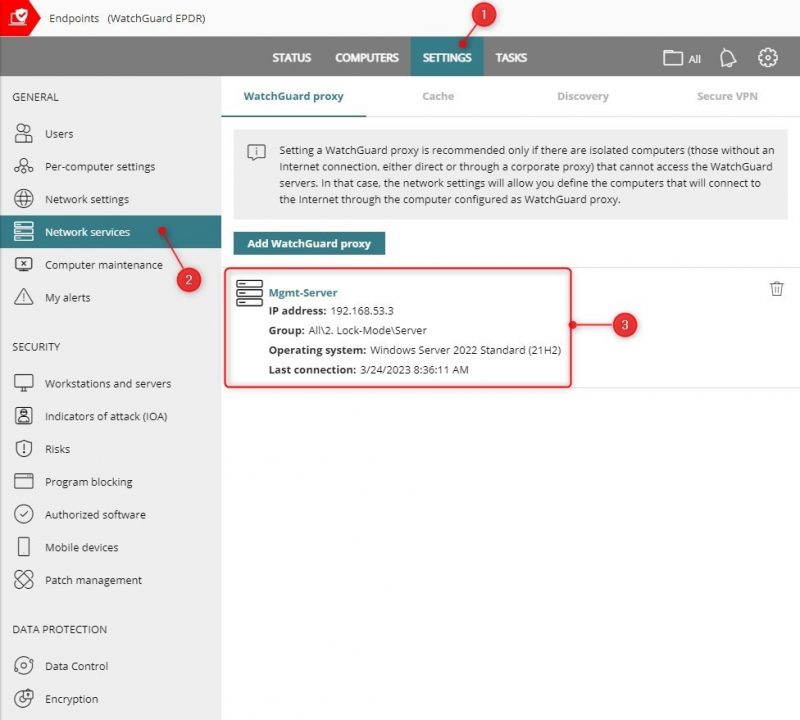 HOWTO: Betrieb des WatchGuard Endpoint Agents in isolierten Umgebungen ...