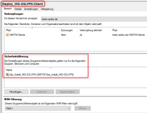 HOWTO: Verteilung, Update und Konfiguration des WatchGuard SSLVPN Clients via Gruppenrichtlinien ...