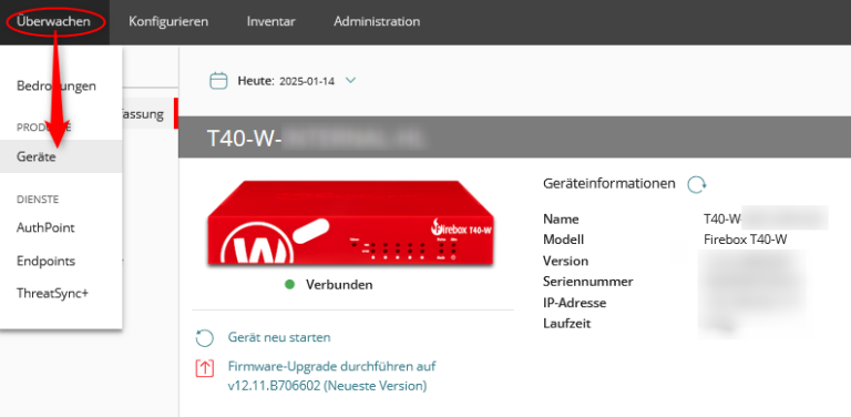 HOWTO: WatchGuard Firebox Firmware-Upgrade - BOC IT-Security GmbH