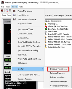 HOWTO: Best-Practice-Konfiguration eines WatchGuard Firebox Clusters Active / Passive - BOC IT ...