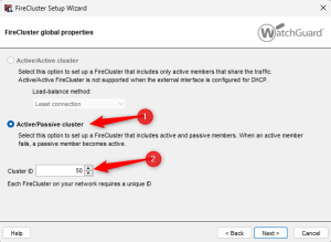 HOWTO: Best-Practice-Konfiguration eines WatchGuard Firebox Clusters Active / Passive - BOC IT ...